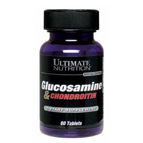 Витамины Glucosamine & CHONDROITIN Ultimate Nutrition 60 табл - купить ...