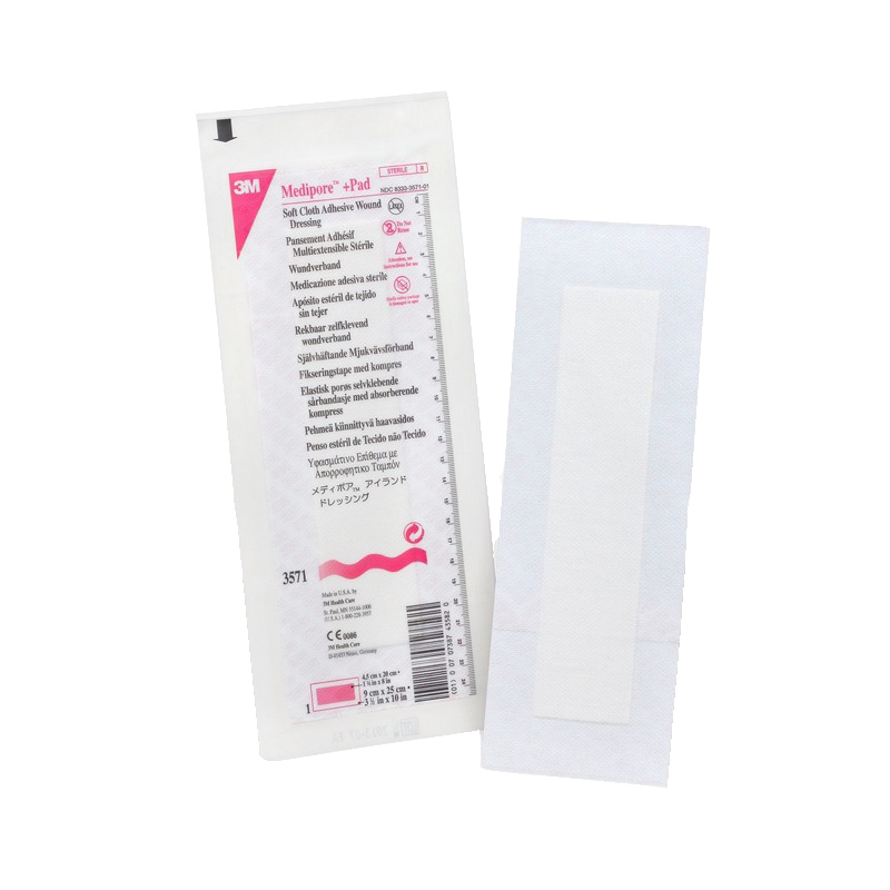 Адгезивная повязка для ран 3M Медипор+Пад (Medipore+Pad) 10 x 25 см ...