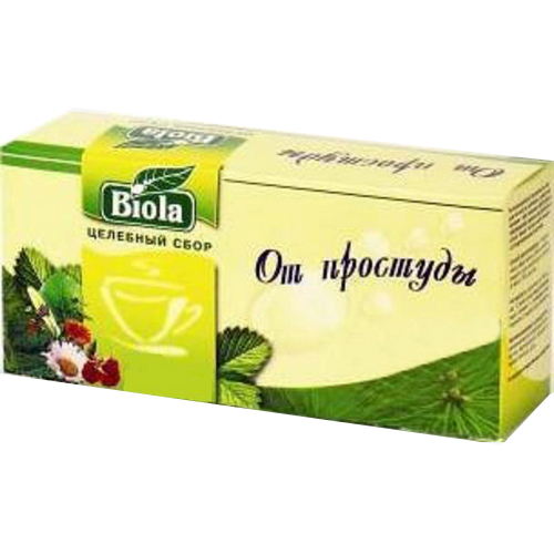 Чай От простуды Биола 50гр - купить в Киеве и Украине | Цена, фото ...