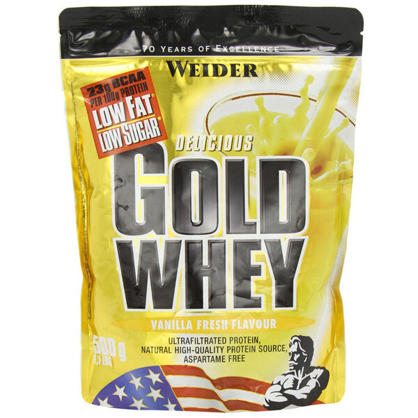 Протеин Gold Whey Ваниль 500 гр, WEIDER 500 гр - купить в Киеве и ...