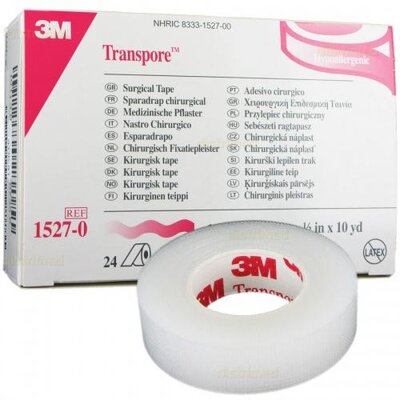 Пластир на основі прозорого перфорованого пластика 3M Micropore ...