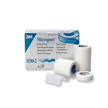 Гипоаллергенный пластырь из нетканой вискозы 3M Микропор (Micropore) 5 ...