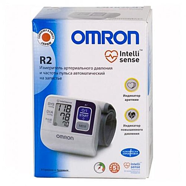 Автоматический тонометр на запястье Omron R2 - купить в Киеве и Украине ...