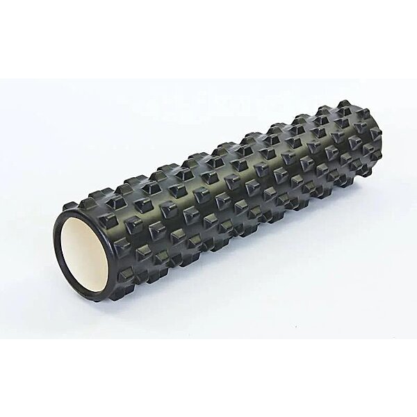 Ролик массажный EasyFit Grid Roller PRO 45 см Черный S53-1193 - купить ...