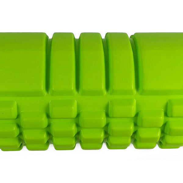 Ролик массажный EasyFit Grid Roller 45 см v.2.1 Салатовый S53-1185 ...