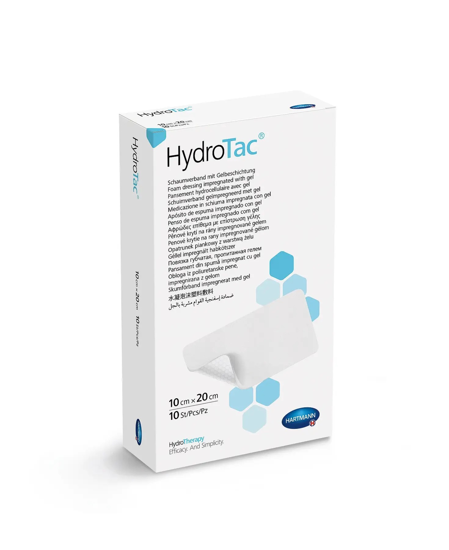 Гидрогелевая повязка Hartmann HydroTac 10 x 20 см - купить в Киеве и ...